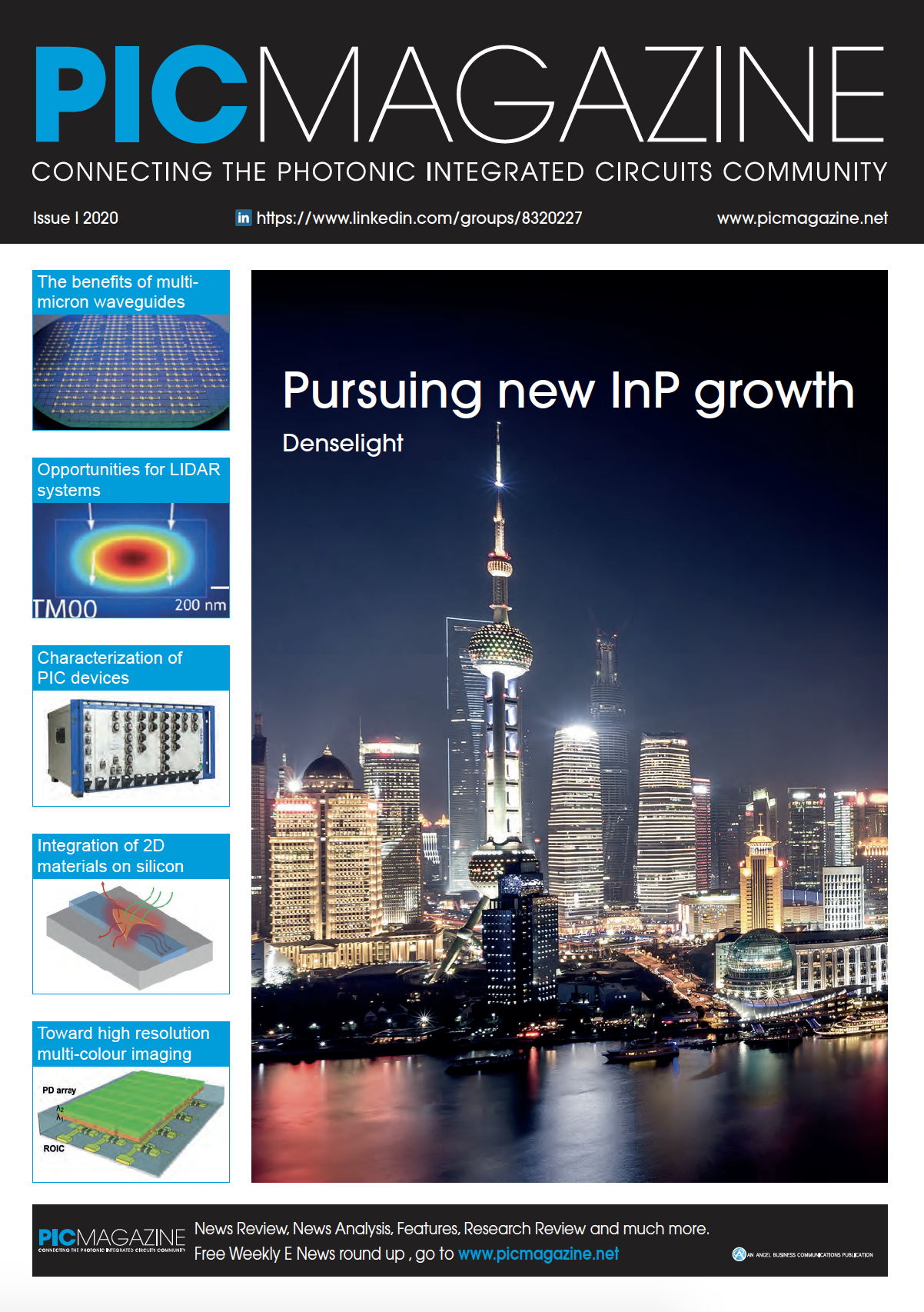 Volume: 2020 ~ Issue: 1 ~ Photonic Integrated Circuits Magazine