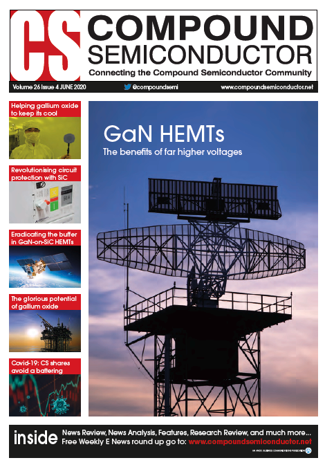 Volume: 26 ~ Issue: 4 ~ Compound Semiconductor Magazine